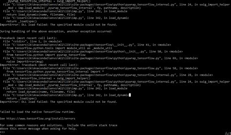 I Already Has Tensorflow Installed Issue Tensorflow Tensorflow GitHub