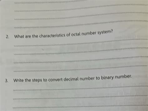 2 What Are The Characteristics Of Octal Studyx