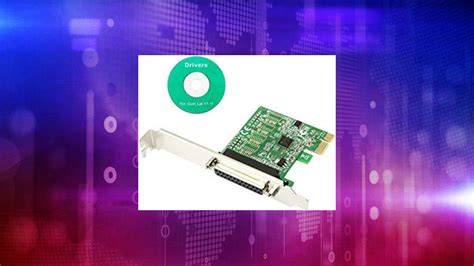 CERRXIAN 1 Port Parallel LPT PCI E X1 Expansion Card PCI Express To DB25 PCIE Host Controller