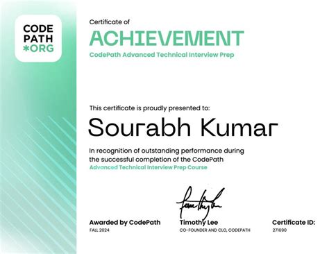 sourabh kumar on linkedin codepath technicalinterviewprep