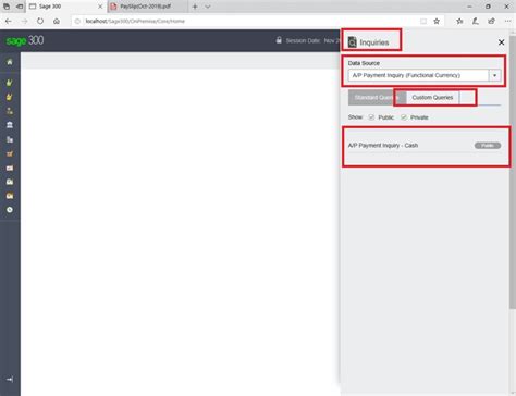 Using Inquiries To Create Custom Queries With Sage 300c