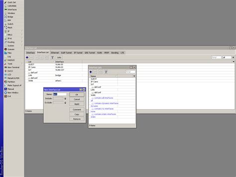 Mikrotik Rb VLAN Tutoriel Winbox SpiffyGoose S Website