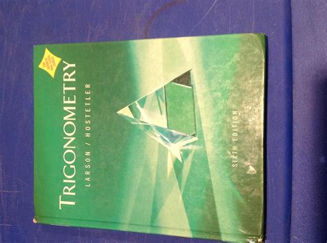 Buy Trigonometry Ap Version 6ed Book Online At Low Prices In India Trigonometry Ap Version 6ed