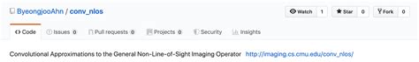 convolutional approximations to the general non line of sight imaging