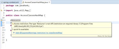 Access Restriction The Type Resource Is Not Api Techiworks