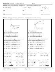 Understanding Logarithmic Functions End Behavior And Graphs Course Hero