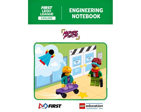 Lego Set Fll2023 1 Masterpiece Engineering Notebook Fll Explore 2023 First Lego League