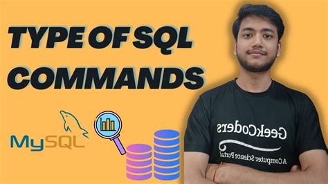 different types of commands in sql learn in 5 minutes 🤩🤩🤩 youtube