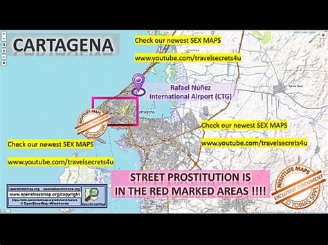 Cartagena Colombia Sex Map Street Map Massage Parlours Brothels Whores Callgirls Bordell