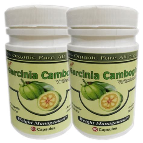 Garcinia Cambogia 500mg 90 Capsules Pack Of 2 Alavi Herbs And Nutrition