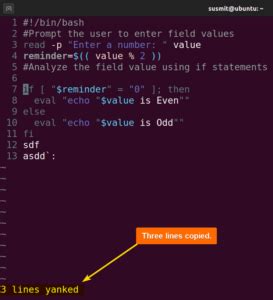 How To Copy Cut And Paste Text In Vim All Cases LinuxSimply
