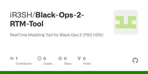 Github Ir3shblack Ops 2 Rtm Tool Realtime Modding Tool For Black