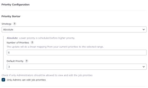 Priority Sorter Jenkins Plugin