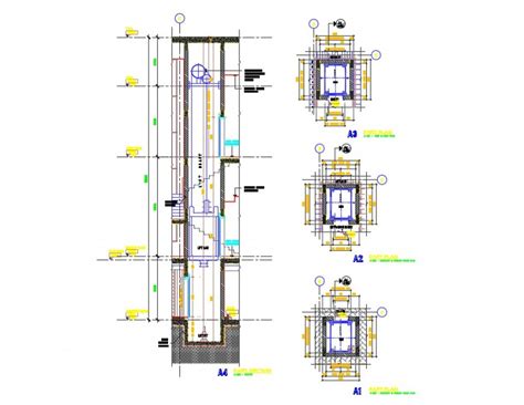 Circular Elevator Cad Block Hot Sex Picture