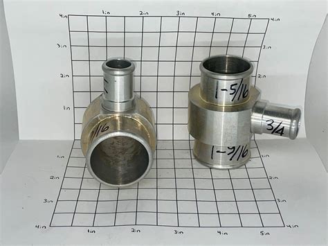 Transitional Hose Tee 1 5 16 X 1 9 16 With 3 4 Stem Stealth Conversions