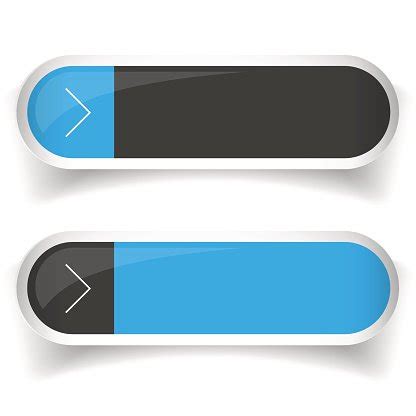 Empty Web Button Set Vector Stock Vector Royalty Free FreeImages