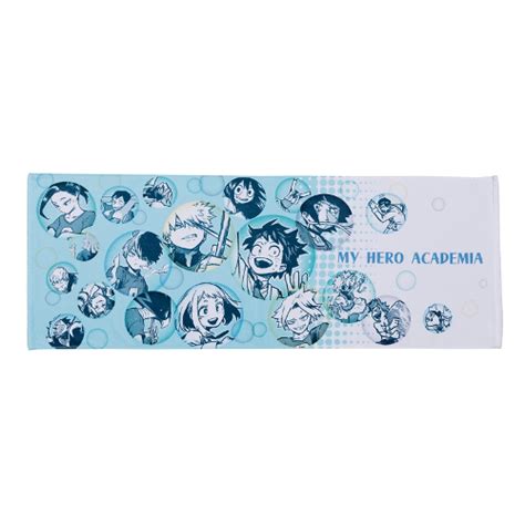 [24년 08월 발매] 나의 히어로 아카데미아 점프 한정 공식 스포츠 타올 나히아 히로아카 애니 공식 굿즈 도키도키굿즈
