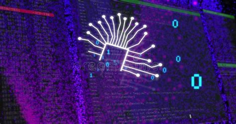 Digital Circuit Tree And Binary Code Over Computer Programming