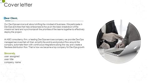 Devops Advisory Management Proposal It Cover Letter Themes Pdf