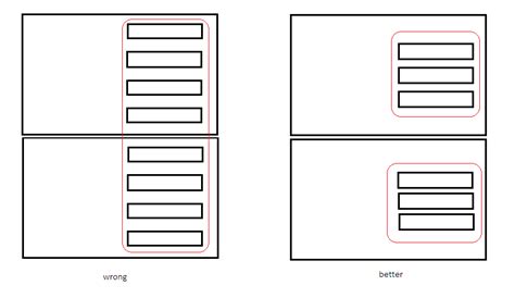 Desktop Application Different Alignment For Elements Of Two GroupBox In A Form User