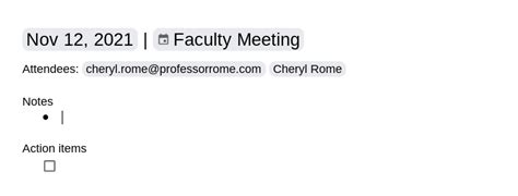 Meeting Notes With Google Docs ProfessorRome