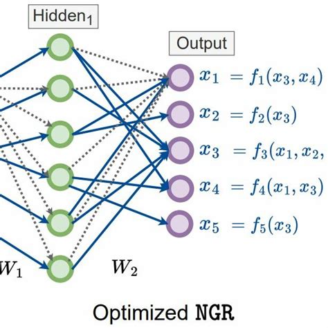 Workflow Of Ngrs Left We Start With A Full Connected Neural Network