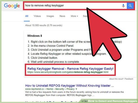 how to detect and remove keyloggers 15 steps with pictures