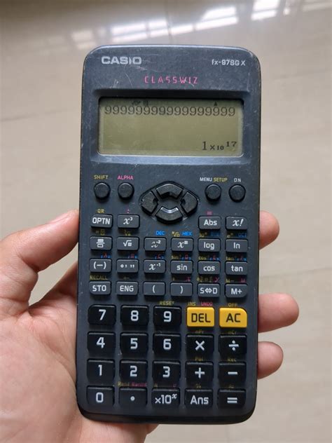 Casio Scientific Calculator Fx 97sgx Hobbies And Toys Stationery And Craft Stationery And School