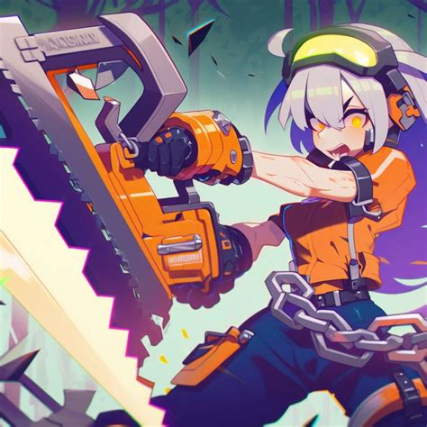 Chainsaw Girl By Bonehedtoons On Deviantart Chainsaw Girl By Bonehedtoons On Deviantart