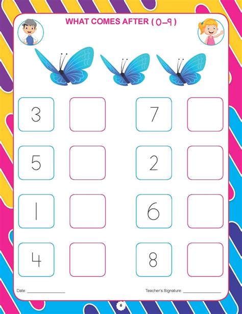 Dreamland Publications Kindergarten Maths Assignment