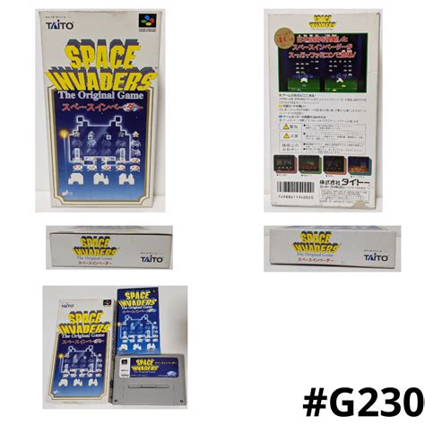 Space Invaders The Original Game Super Famicom Chitoroshop