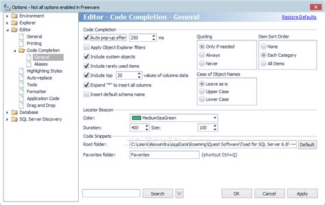 Toad For Sql Server Download Free Windows 710142 Softpedia