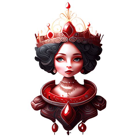 Queen Ruby Crown · Creative Fabrica