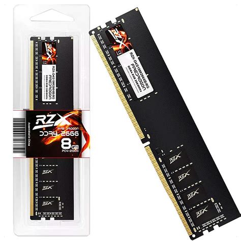 memória ram desktop 8gb 2666mhz ddr4 firedragon rzx sobraltech