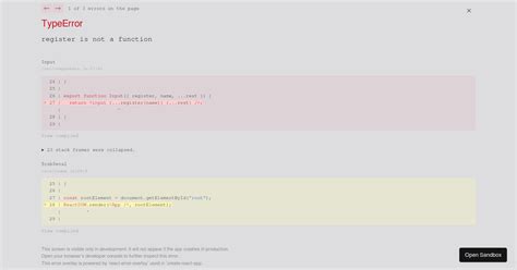 React Hook Form Smart Form Component Forked Codesandbox