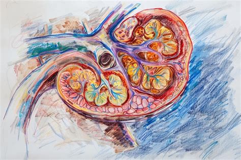 Drawing For Creatinine Level Testing In Renal Func Generative Ai