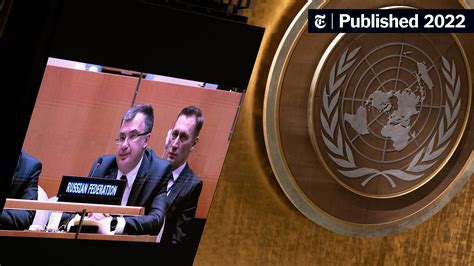 Un Votes To Suspend Russia From Human Rights Council The New York Times