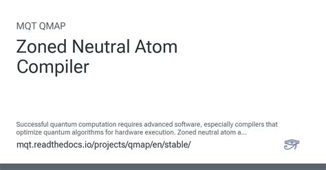 zoned neutral atom compiler mqt qmap 3 2 0 documentation