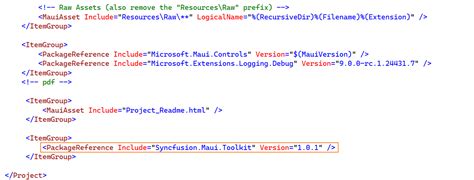Install Syncfusion MAUI Toolkit NuGet Packages Syncfusion
