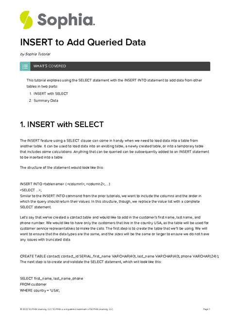 insert to add queried data insert to add queried data by sophia