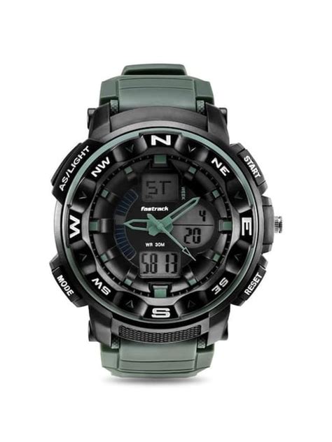 Buy Fastrack Ana Digi 38076pp02w Analog Digital Watch At Best Price Tata Cliq