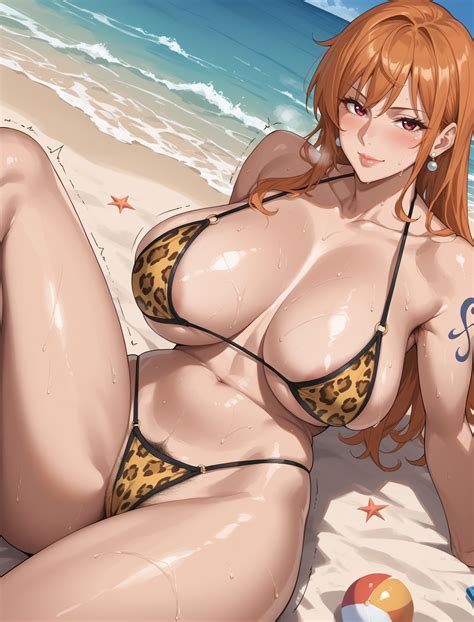 Rule 34 Ai Generated Bikini Clothing Dodo Bird Female Female Only Nami One Piece One Piece