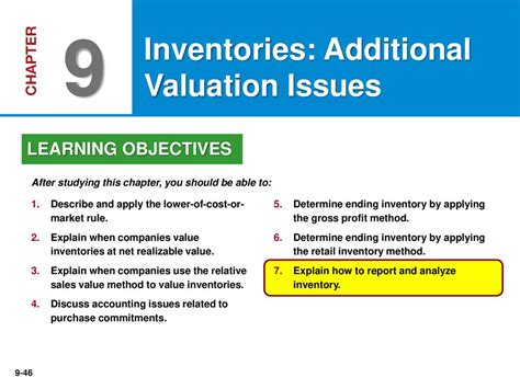 9 Inventories: Additional Valuation Issues LEARNING OBJECTIVES - ppt download