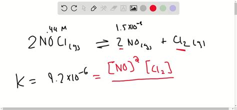 Solved Determine The Equilibrium Constant For The Reaction Shown Given