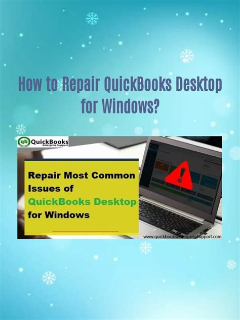 PPT Repair QuickBooks Desktop For Windows Like A Pro PowerPoint Presentation ID
