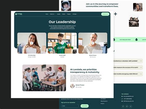 Lambda Responsive Business Website Template By Fourtwelve — Framer