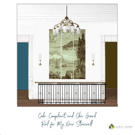 Is There A Code Compliant Chic Staircase Railing Laurel Home