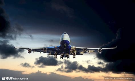 飞机摄影图 交通工具 现代科技 摄影图库 昵图网