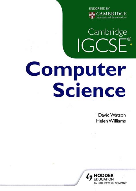 Cambridge Igcse® Computer Science