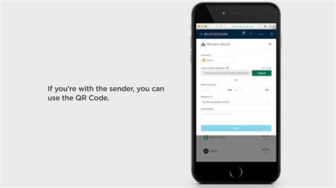 Sending And Receiving Bitcoin On Your Blockchain Wallet Youtube